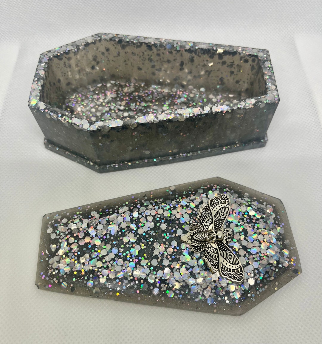 Resin Coffin Trinket Box - Etsy