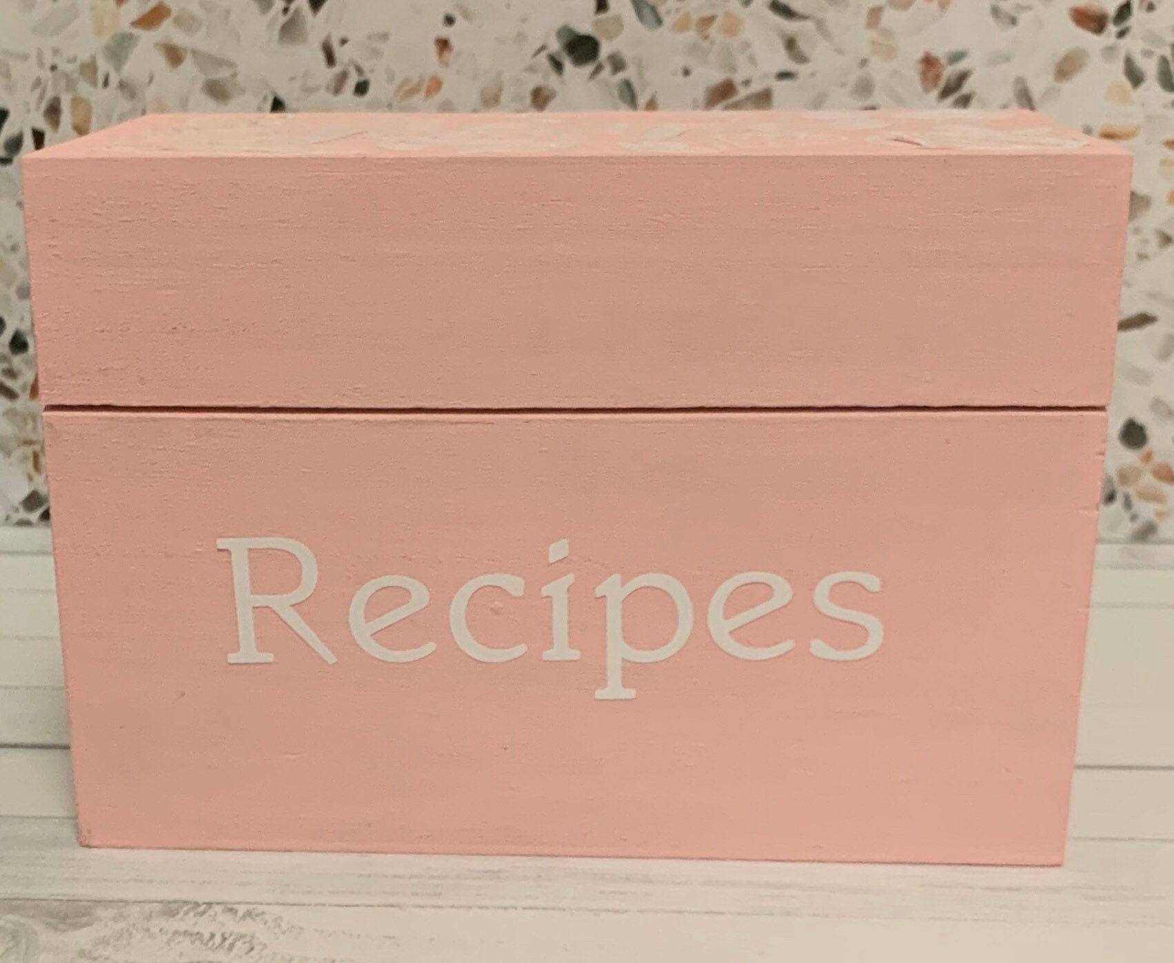 Custom Recipe Box With Set of 50 Recipe Cards and Dividers - Etsy