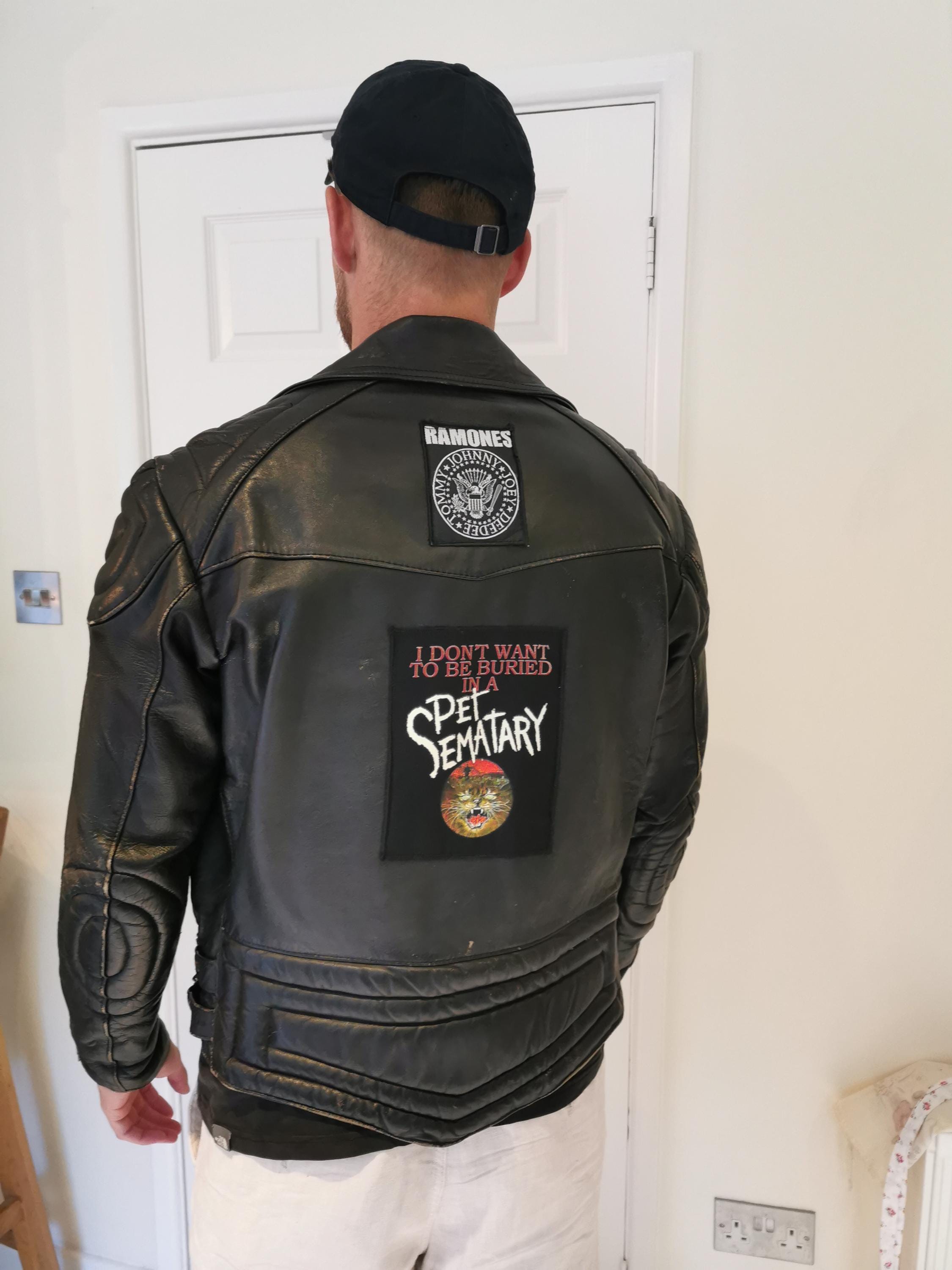 Ramones Classic Biker Jacket, British Made Genuine Vintage Ramones Classic Biker Jacket, British Made Genuine Vintage