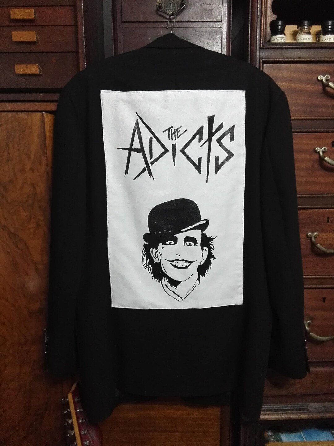 The Adicts Themed Punk Rock Jacket, Clockwork Orange, Droog, Punk ...
