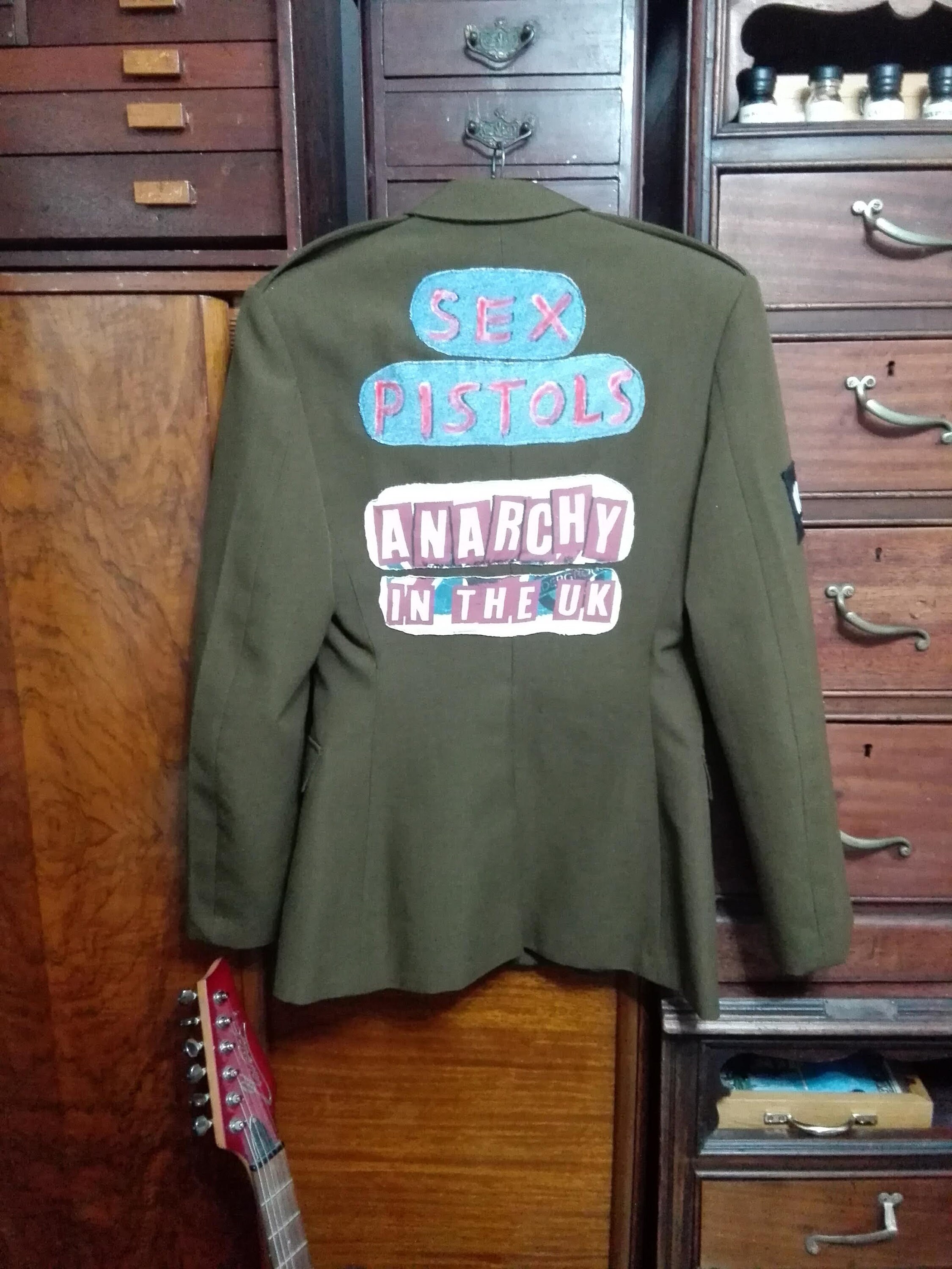 Punk Rock Army Sex Pistols Punked British Army Dress - Etsy