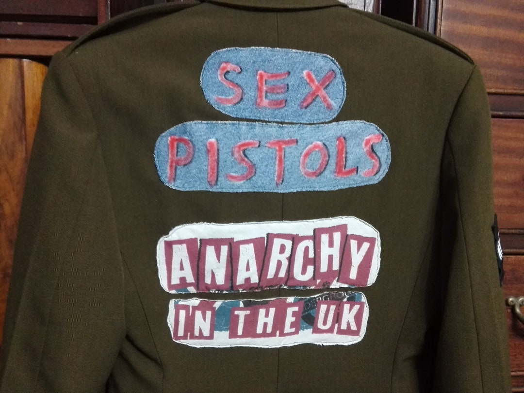 Punk Rock Army Sex Pistols Punked British Army Dress - Etsy