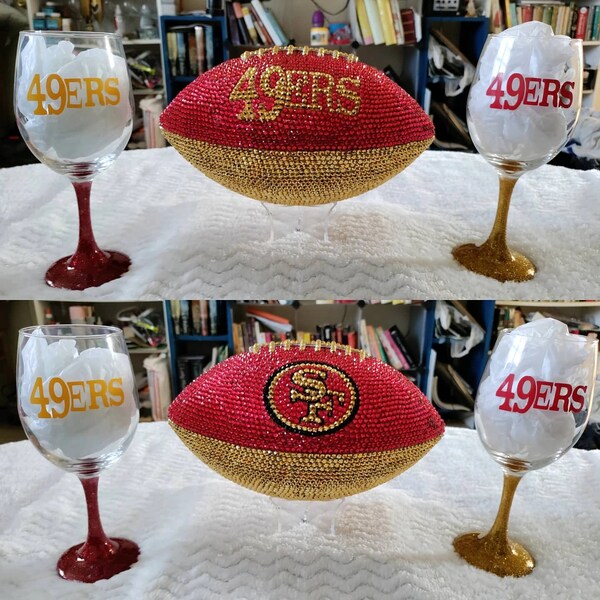 Bling Football - Etsy