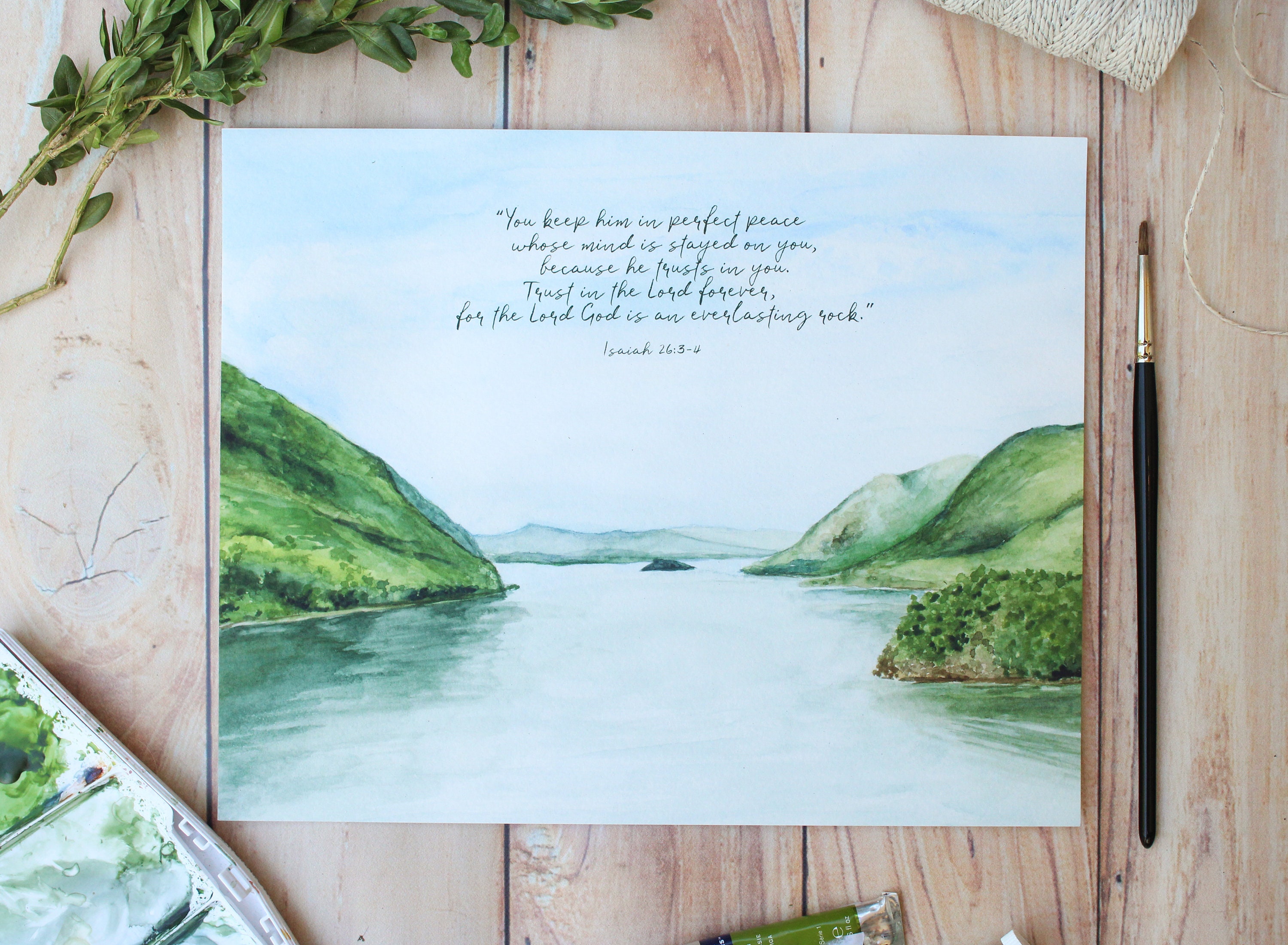 Trophy Point Watercolor Print West Point With or Without - Etsy