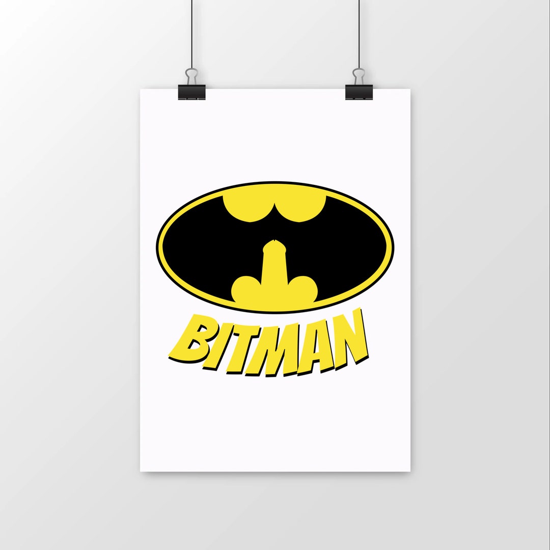 Poster bitman - Etsy