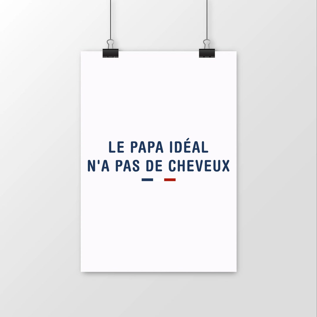 Poster the Ideal Dad - Etsy