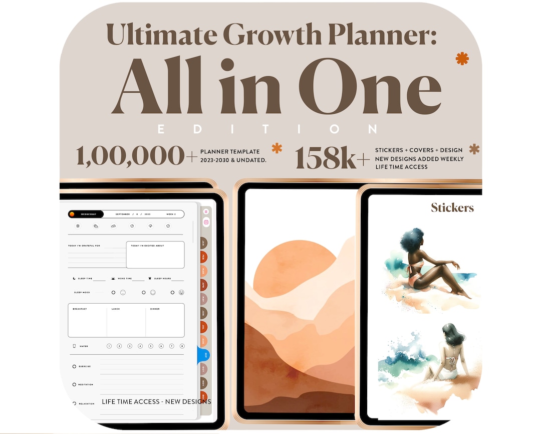 Digital Planner | Dated and Undated Daily & Weekly Planner for ...