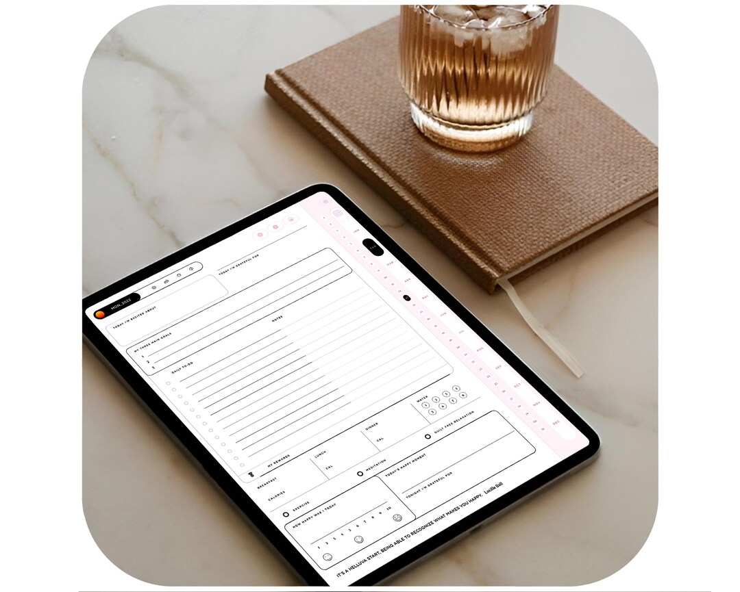 Digital ADHD Planner for Students and Adults | Adhd-friendly Undated ...