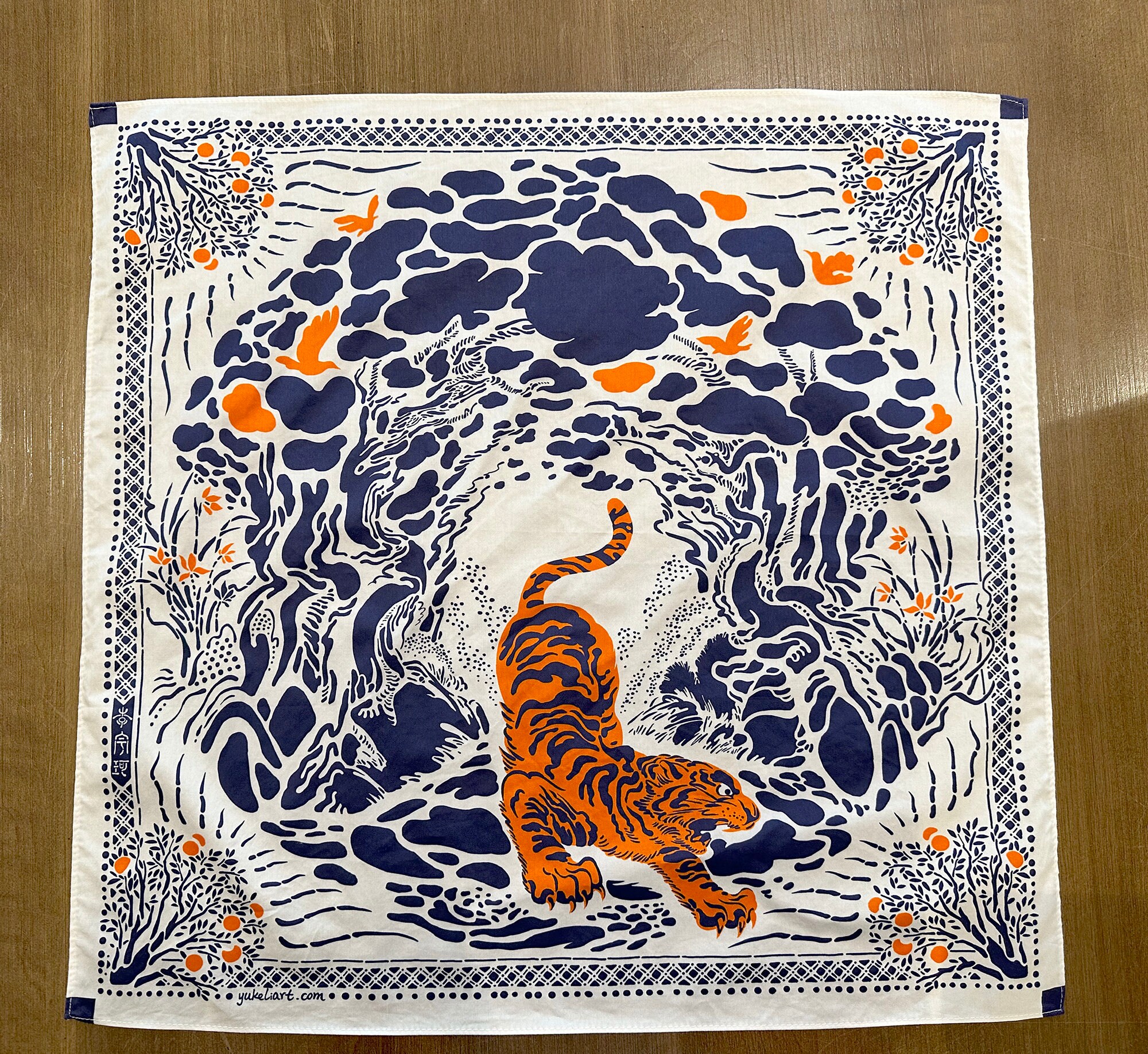 COTTON, Bandana, Neckerchief, Hair Scarf, Neck Scarf, Women's Scarf ...