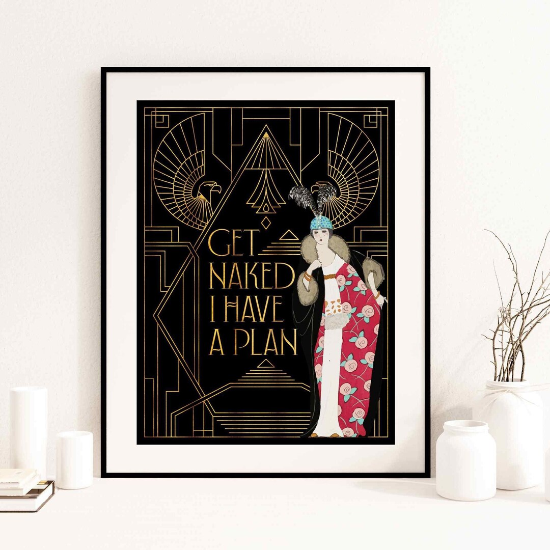 Funny Art Deco Bedroom Decoration Art Deco Bathroom - Etsy