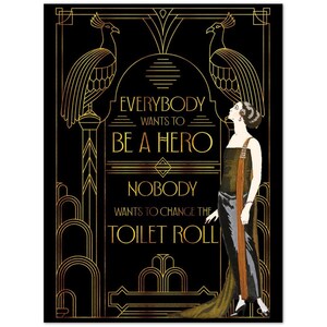 Art Deco Decor Print Funny Livingroom Poster Art Deco - Etsy