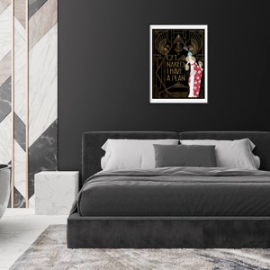 Funny Art Deco Bedroom Decoration Art Deco Bathroom - Etsy