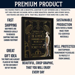 Art Deco Decor Print Funny Livingroom Poster Art Deco - Etsy