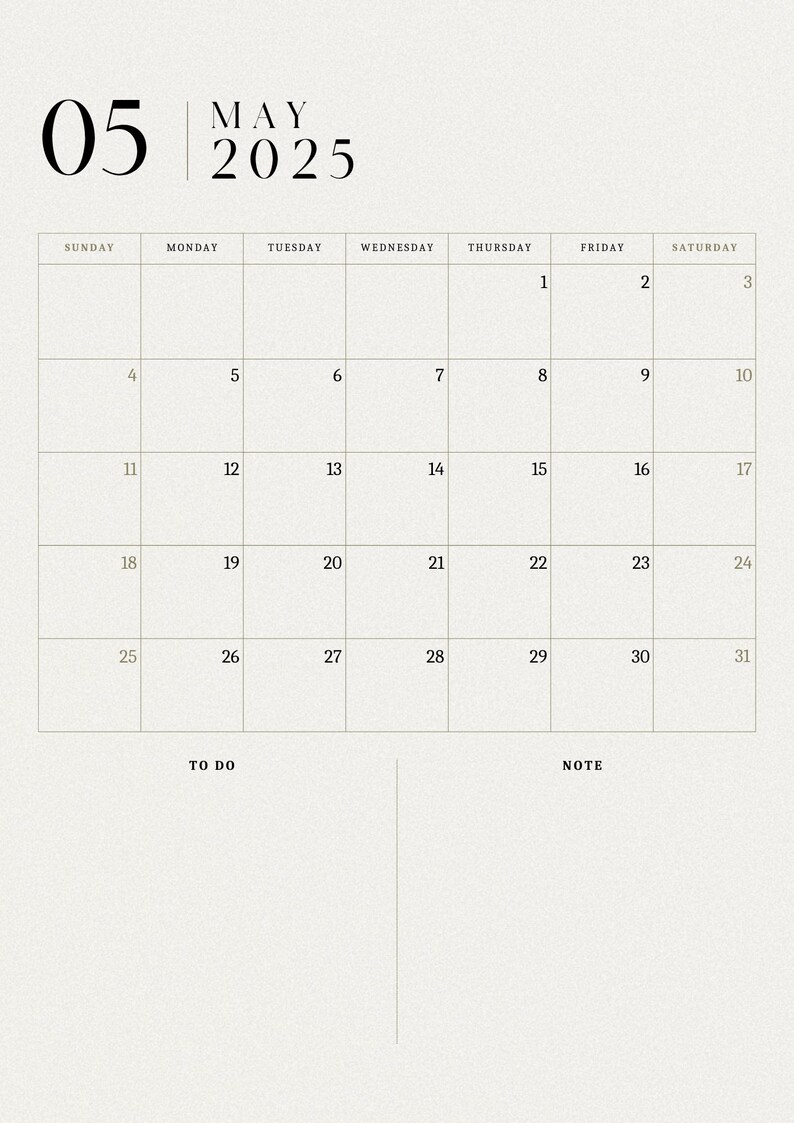 Yearly and Monthly Planner Printable | Weekly Schedule Organizer | to ...