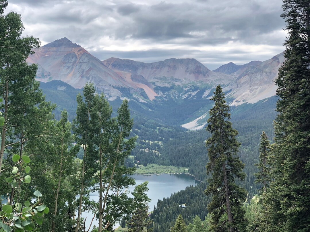 Telluride, Colorado; Scenic Mountain View; Hiking; Lake Overlook. - Etsy
