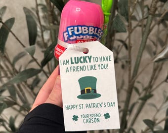 PRINTABLE I'm so LUCKY to Have a FRIEND Like You! Tag | Instant ...