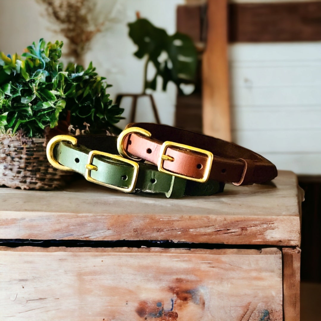 Country style leather dog collars - Etsy 日本