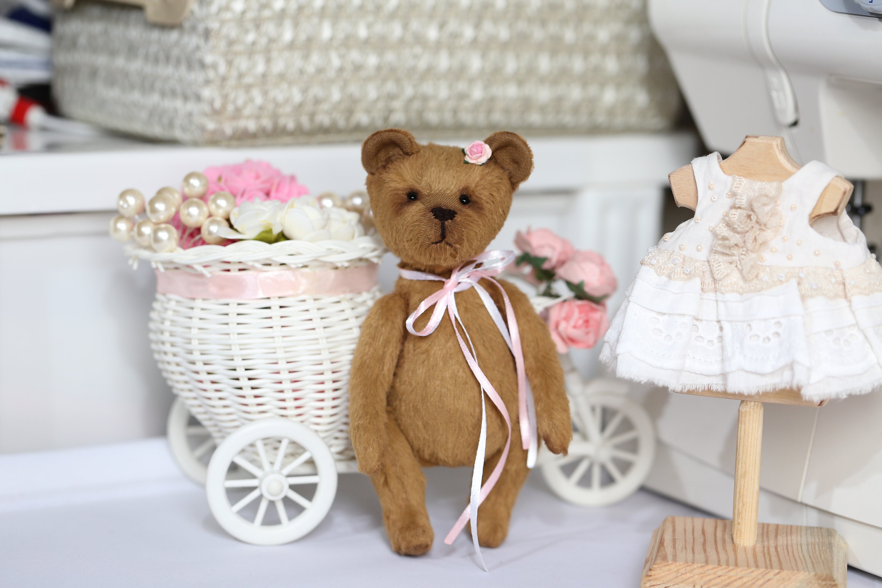 Memory Stuffed Handmade Teddy Bear as Birthday Gift Custom - Etsy