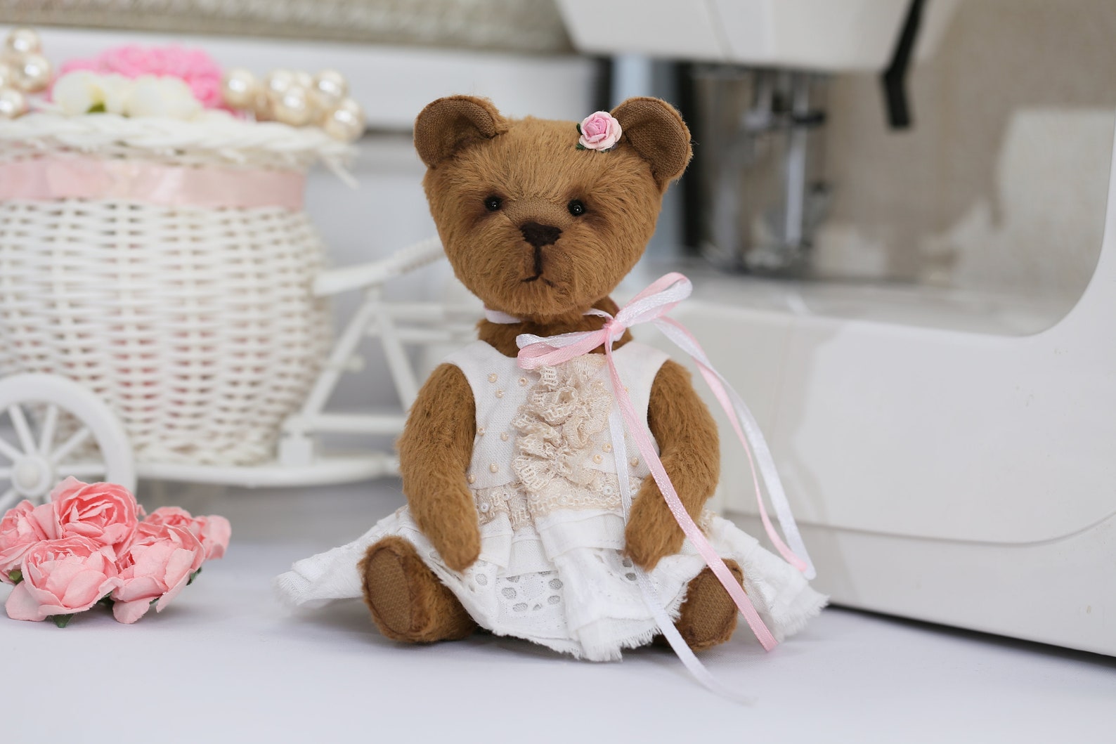 Memory Stuffed Handmade Teddy Bear as Birthday Gift Custom - Etsy