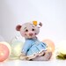 Doll Animal Teddy Mouse Figurine as Christmas Stocking Gift - Etsy
