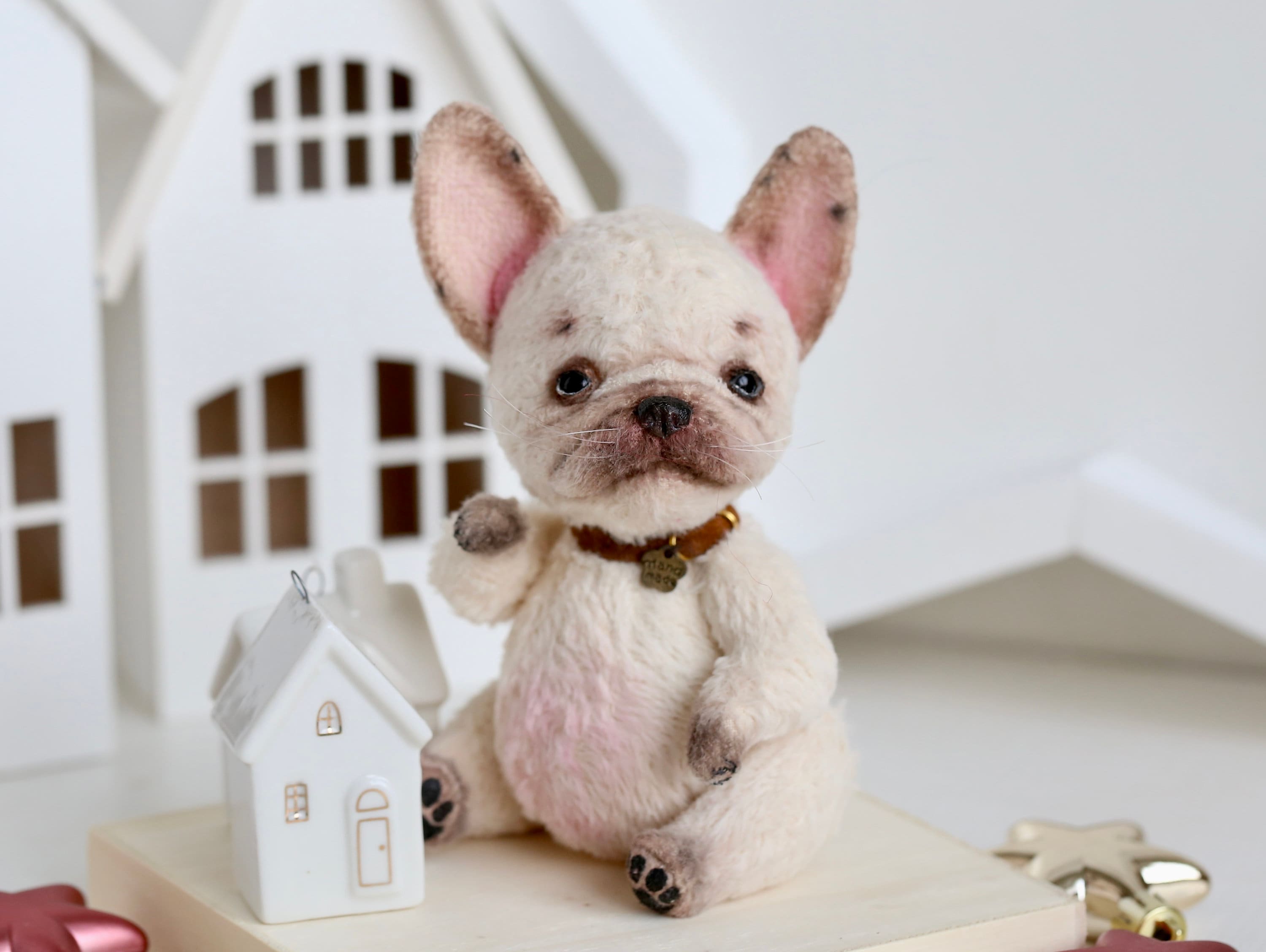 French Bulldog Stuffed Teddy Animal Toy as Christmas Gift, Custom ...