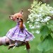 Teddy Fox Plush Stuffed Animal Toy as Christmas Gift, Fox Art Doll as ...