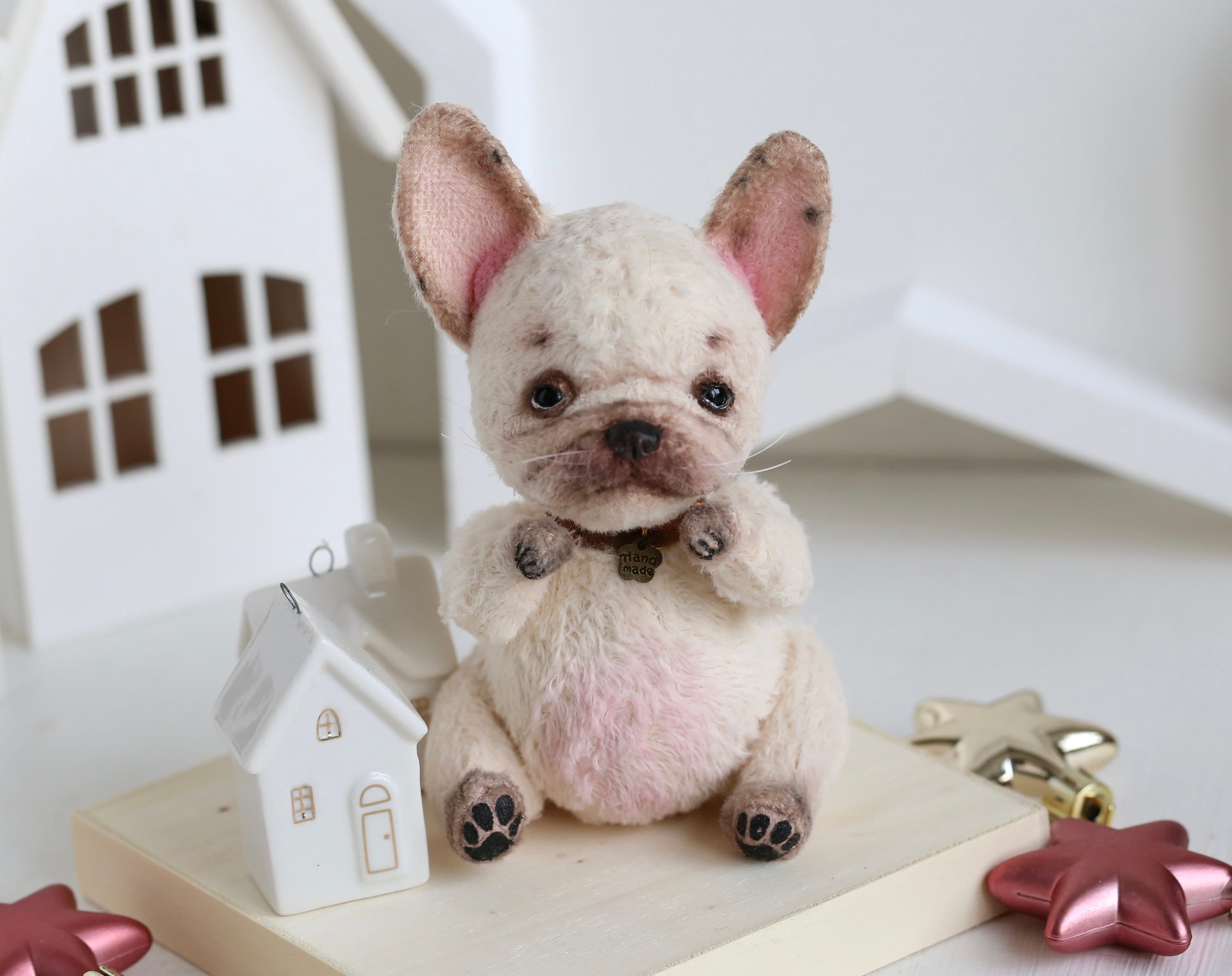 French Bulldog Stuffed Teddy Animal Toy as Christmas Gift, Custom ...