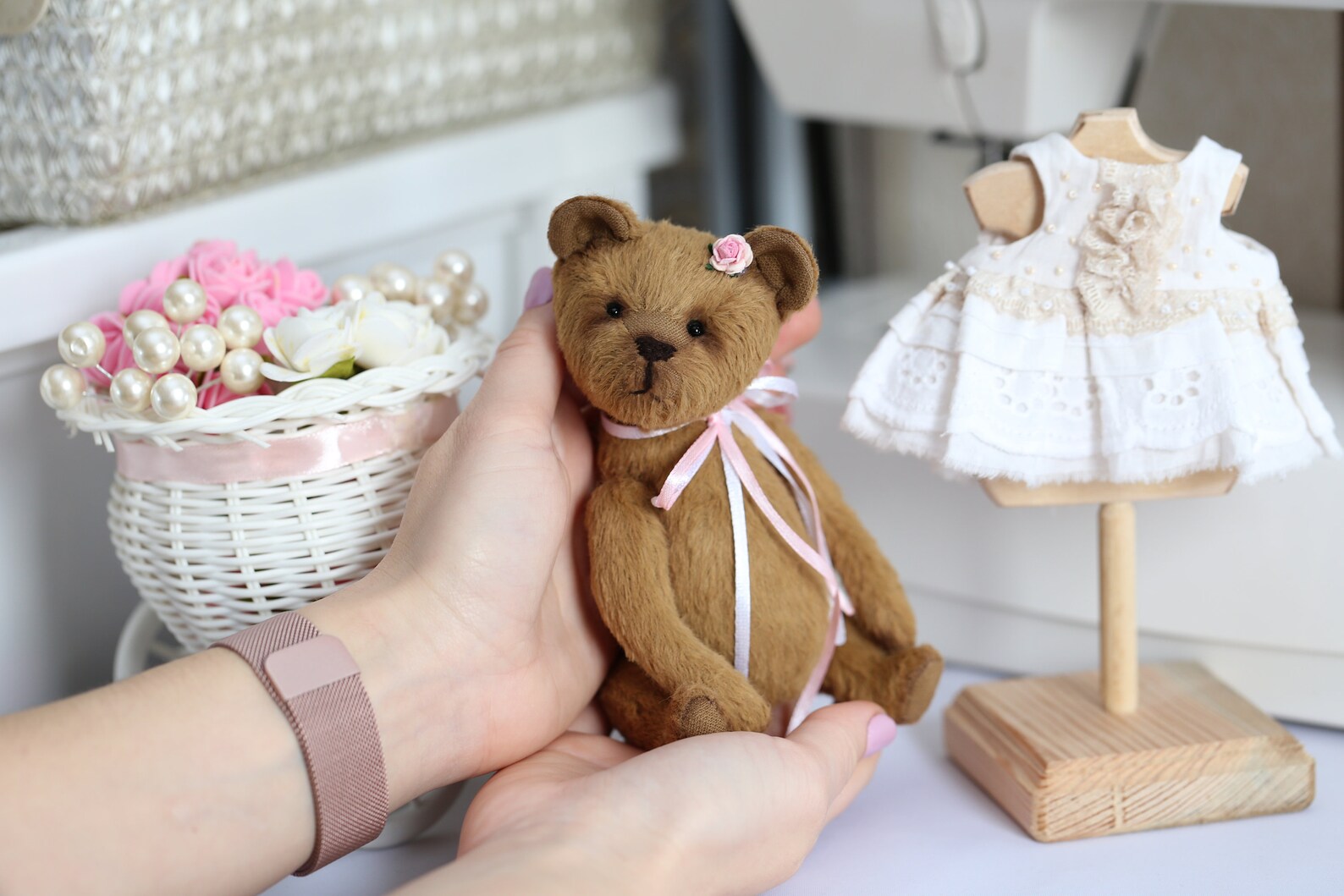 Memory Stuffed Handmade Teddy Bear as Birthday Gift Custom - Etsy