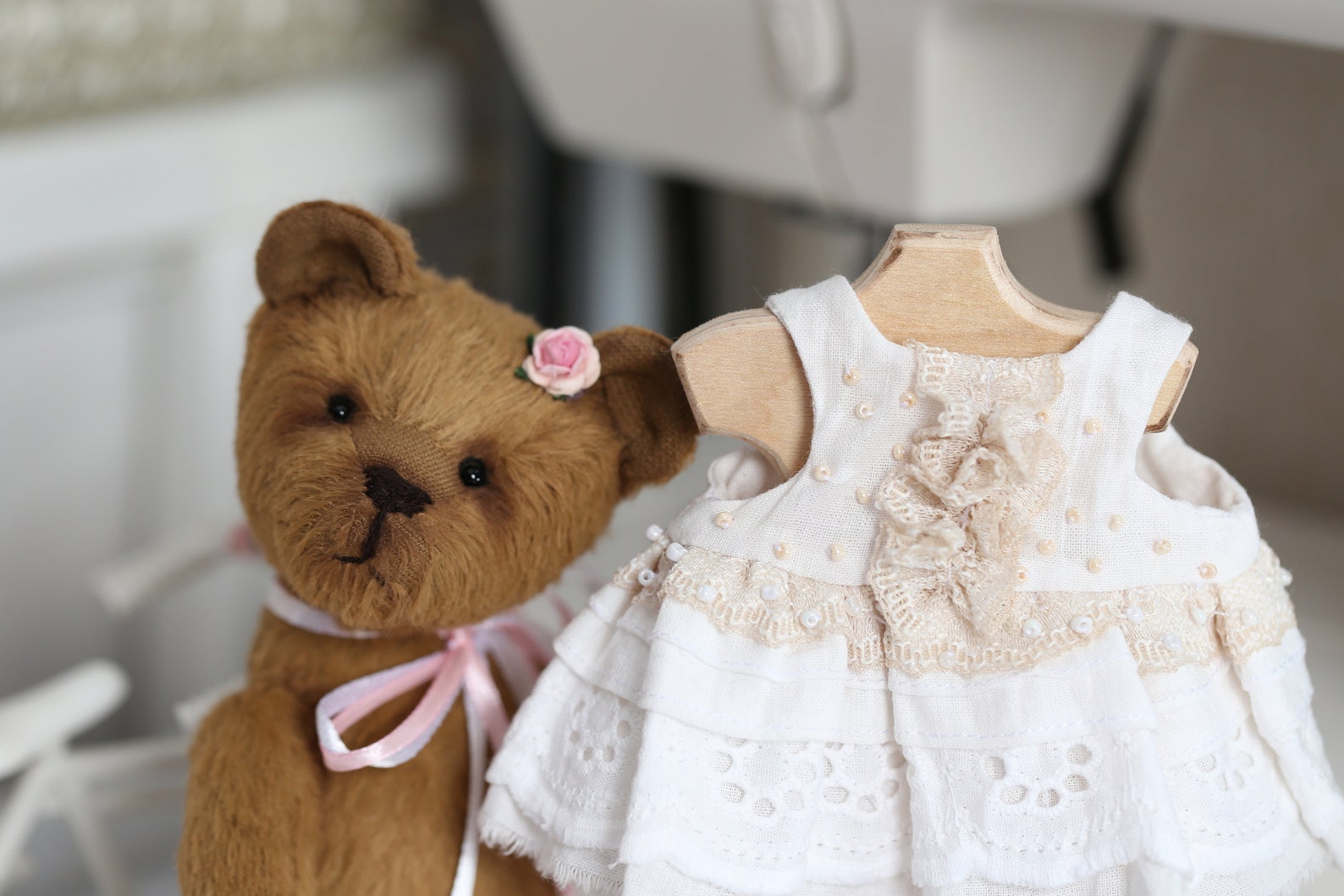 Memory Stuffed Handmade Teddy Bear as Birthday Gift Custom - Etsy