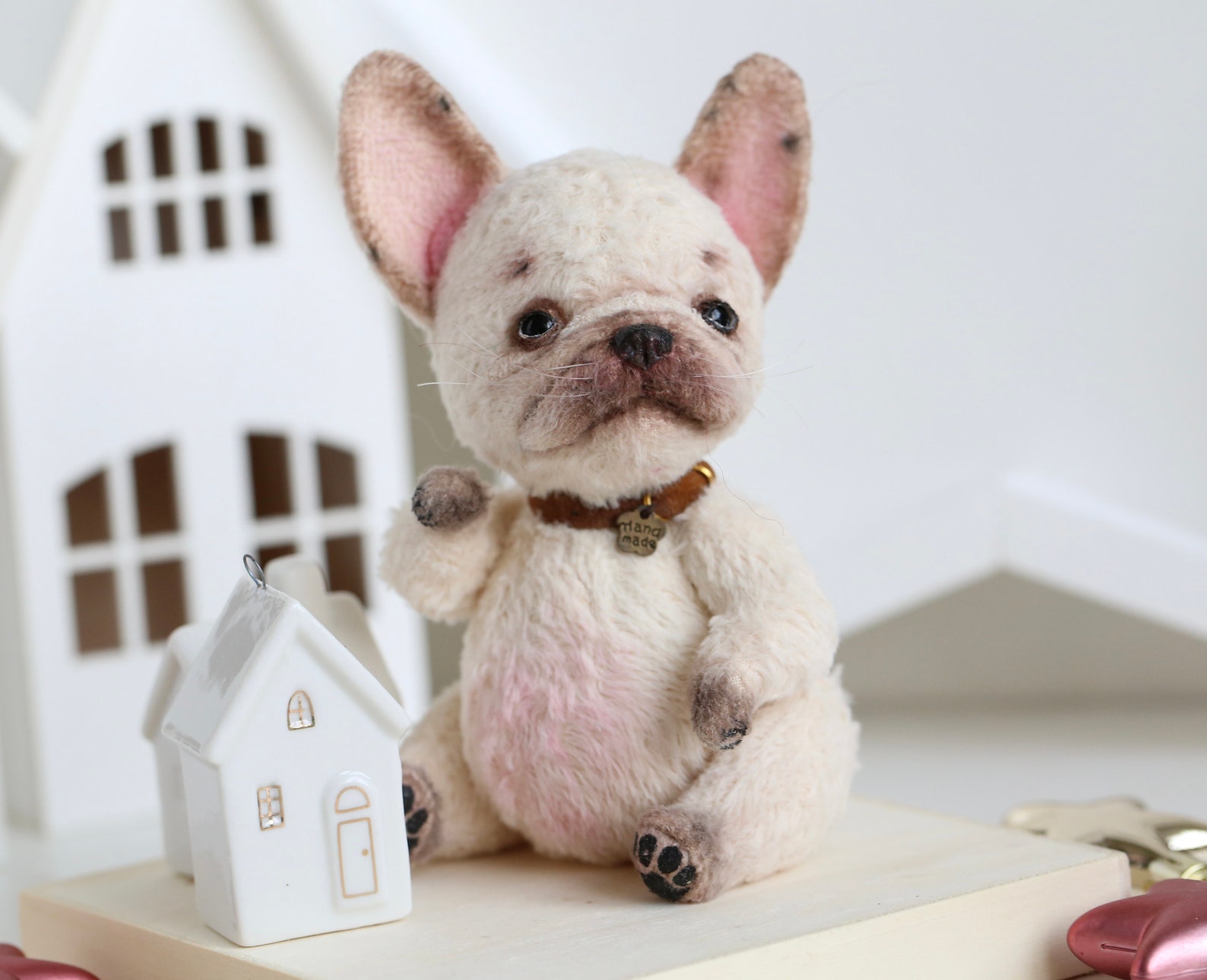 French Bulldog Stuffed Teddy Animal Toy as Christmas Gift - Etsy