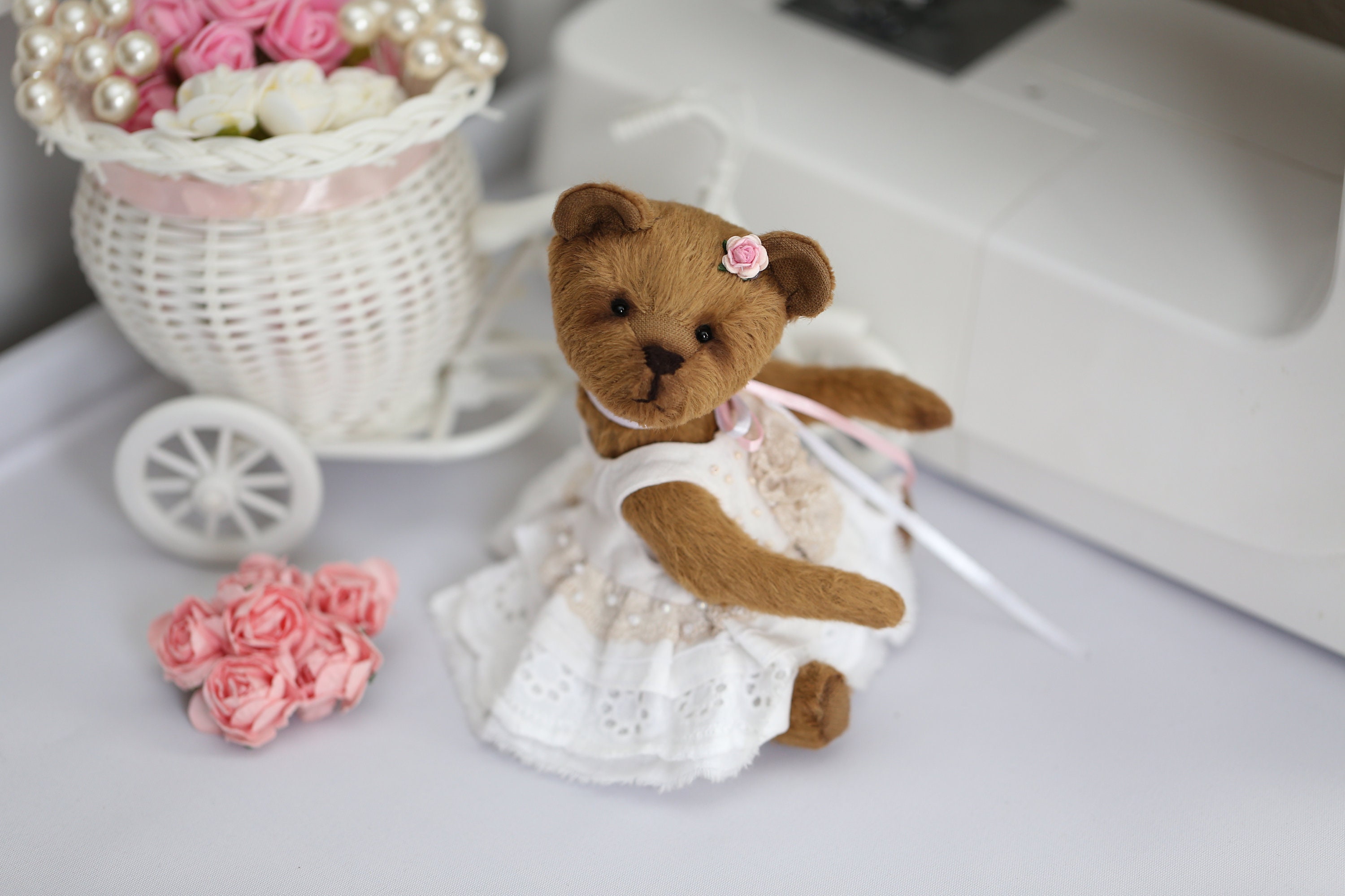 Memory Stuffed Handmade Teddy Bear as Birthday Gift Custom - Etsy