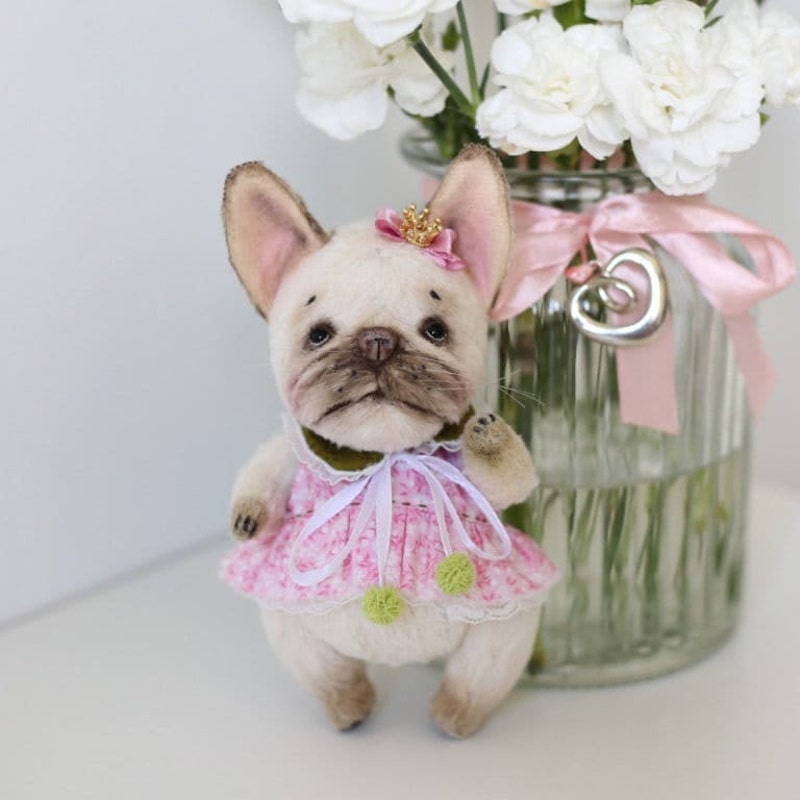 Bulldog Doll - Etsy