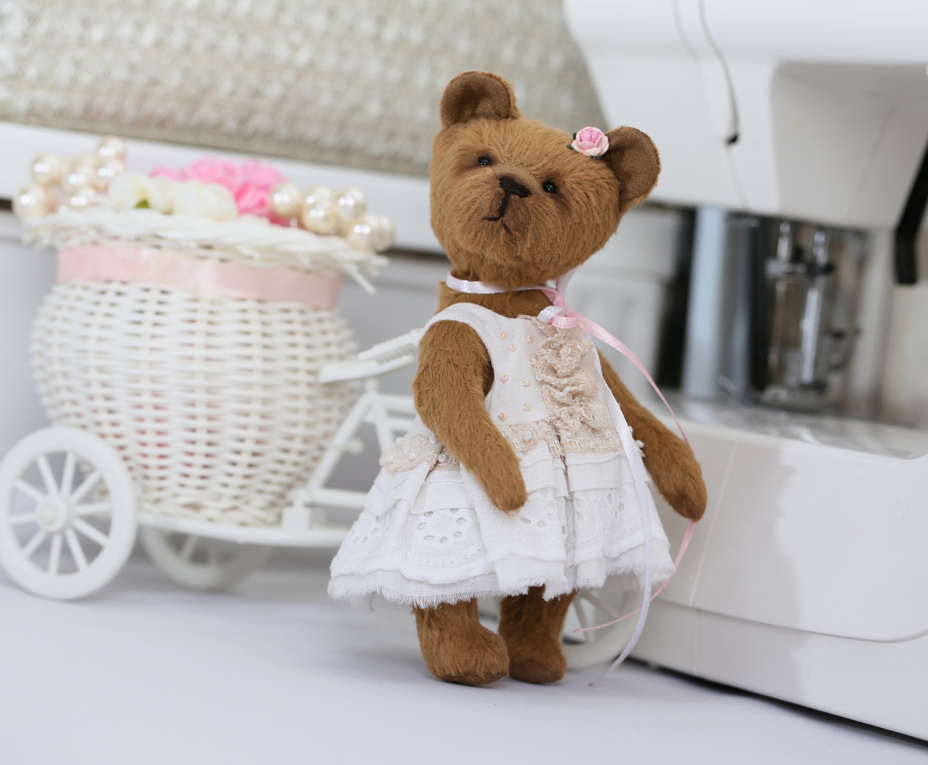 Memory Stuffed Handmade Teddy Bear as Birthday Gift Custom - Etsy