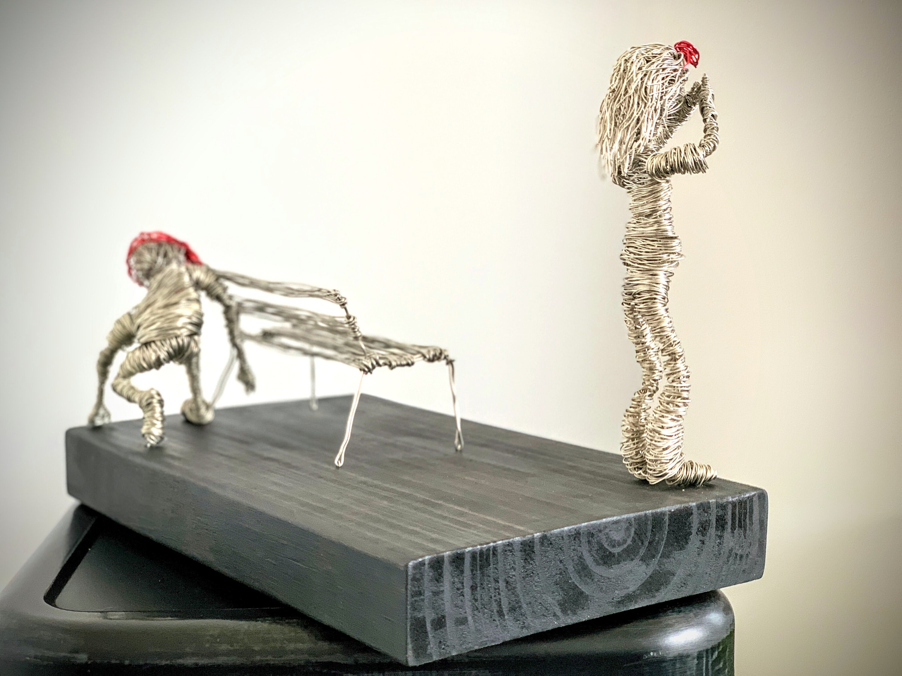 Children Playing Sculpture, Hide and Go Seek Art, Child Sculpture ...