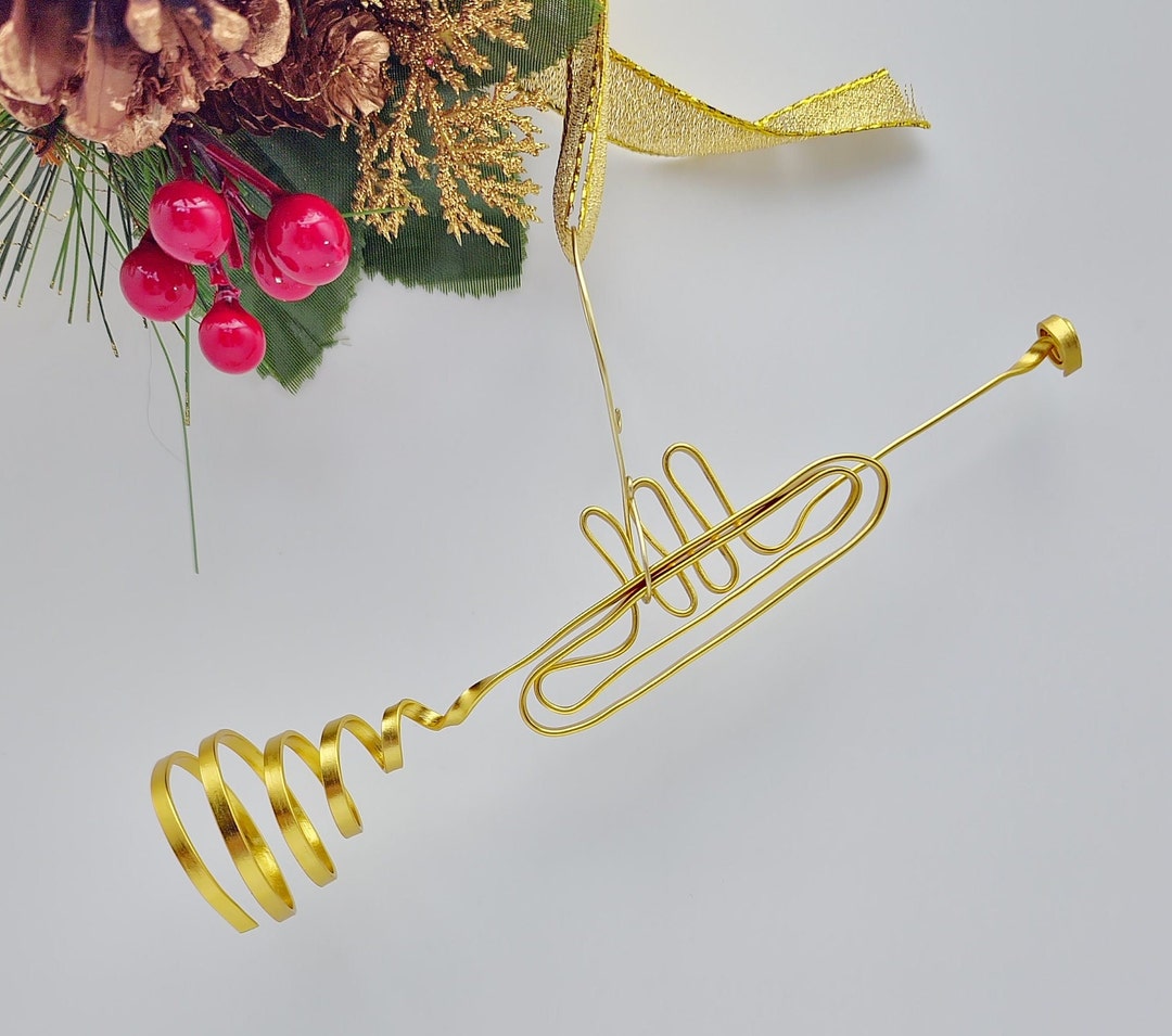 Handmade Gold Wire Trumpet Ornament Handcrafted Custom Musical - Etsy