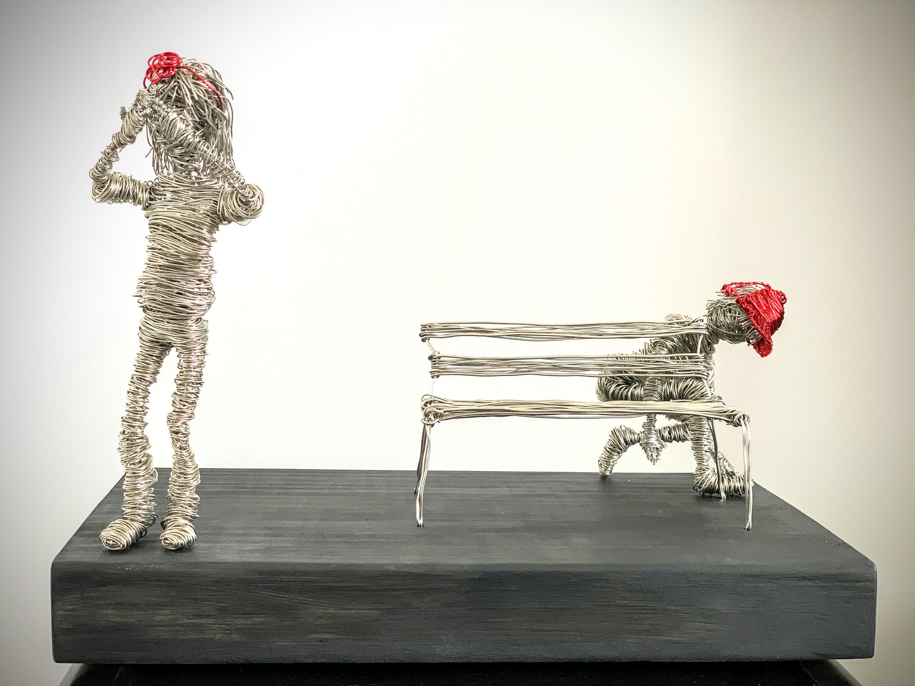 Children Playing Sculpture, Hide and Go Seek Art, Child Sculpture ...