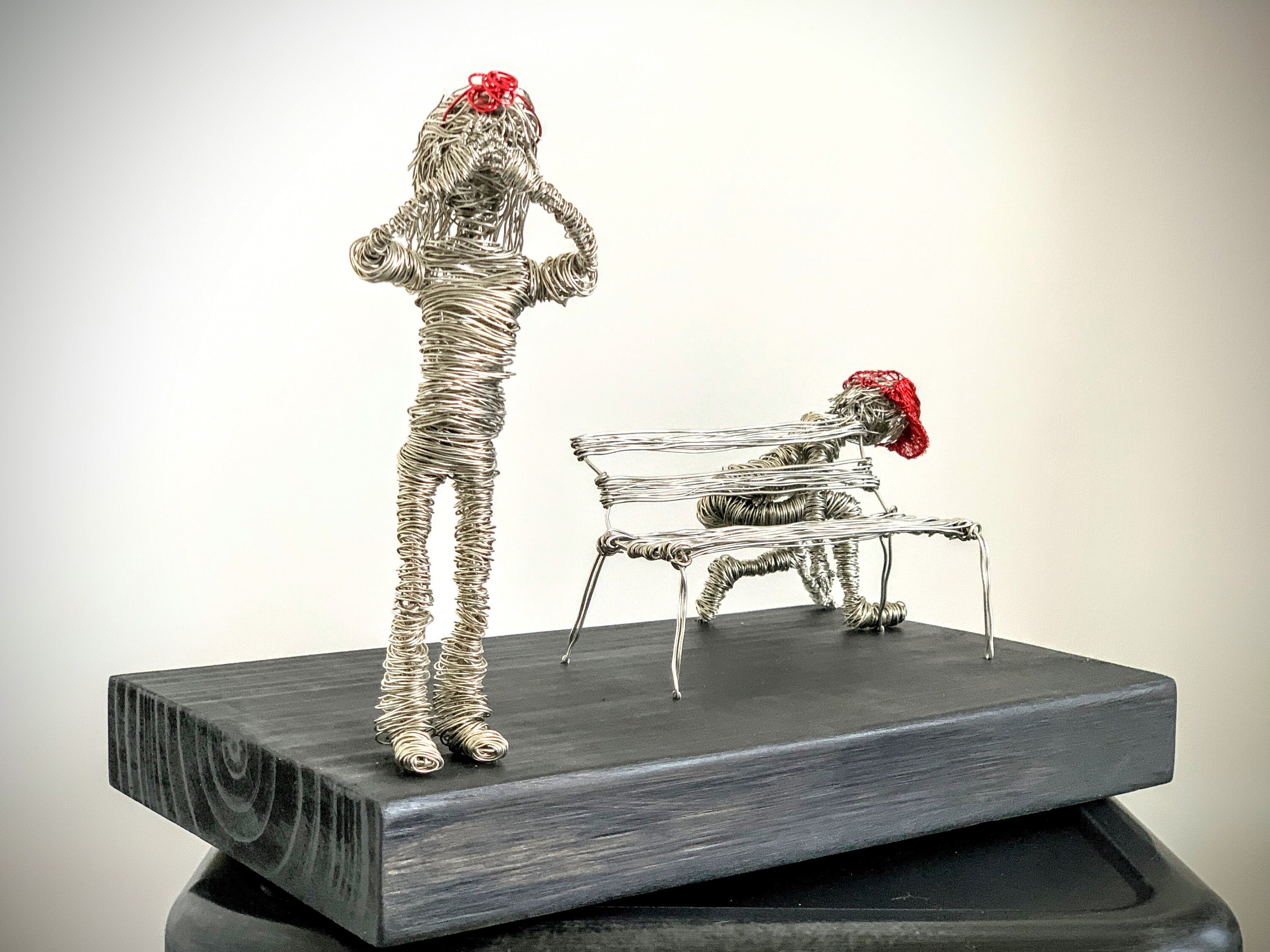 Children Playing Sculpture, Hide and Go Seek Art, Child Sculpture ...