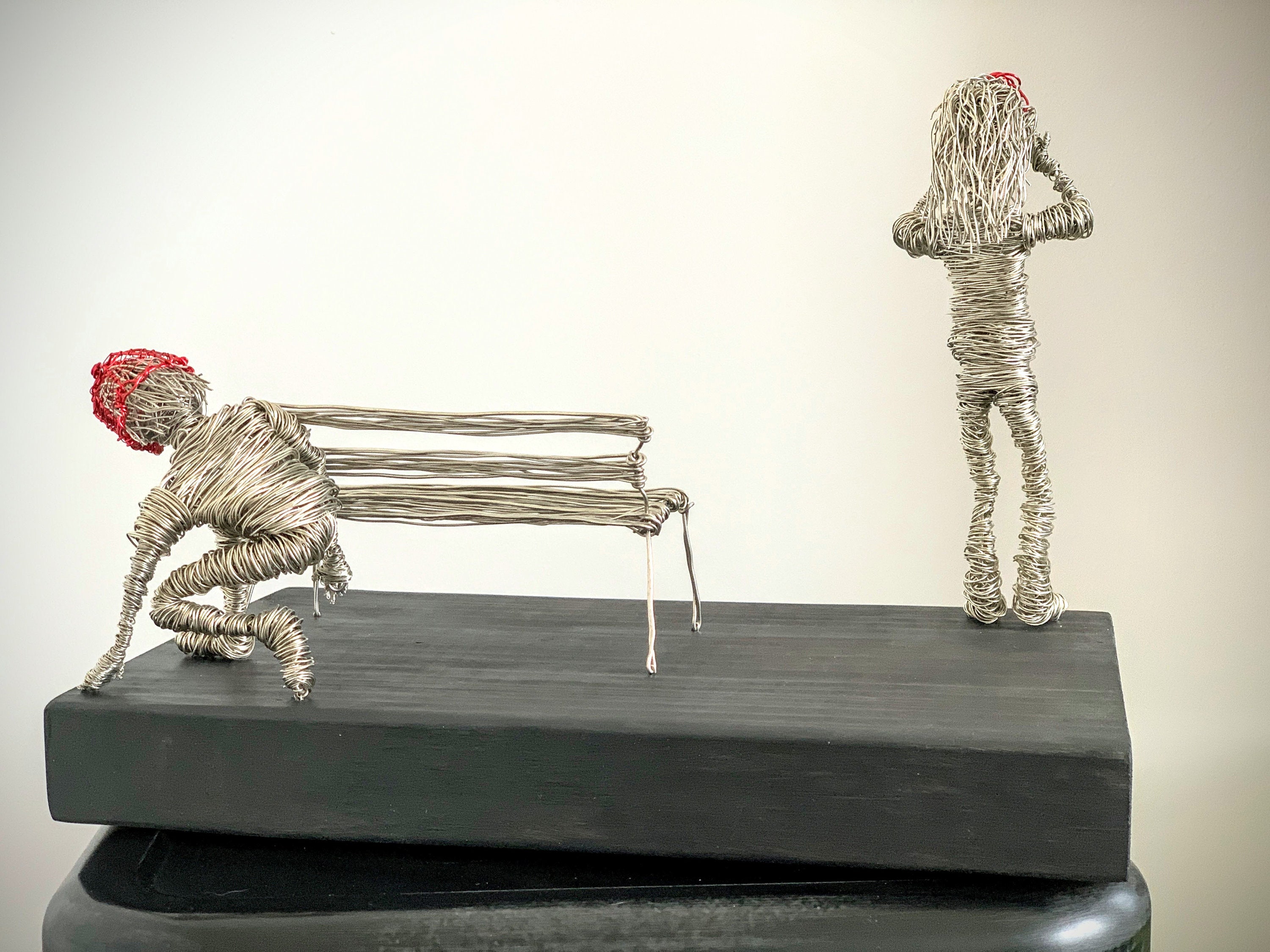 Children Playing Sculpture, Hide and Go Seek Art, Child Sculpture ...