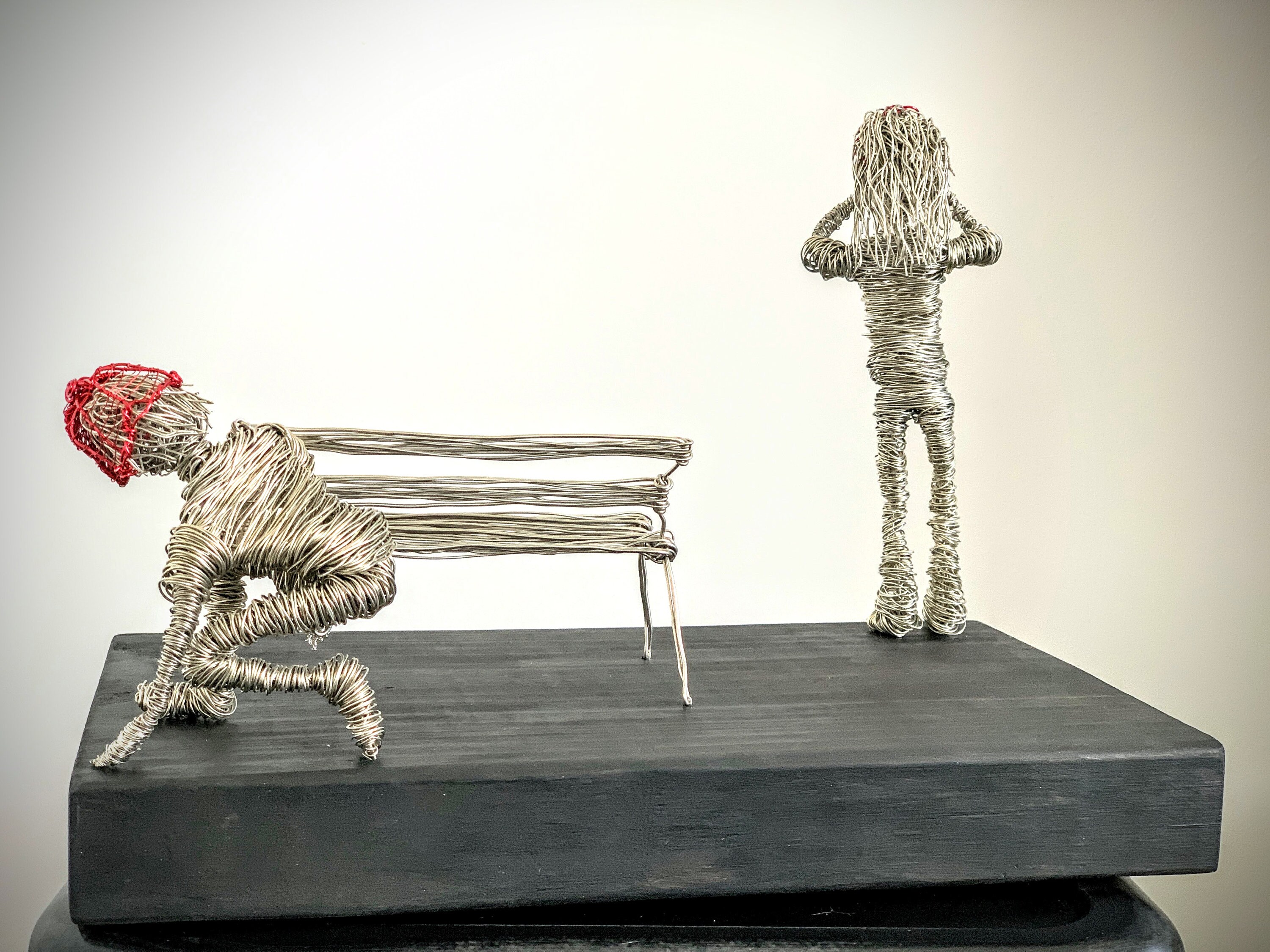 Children Playing Sculpture, Hide and Go Seek Art, Child Sculpture ...