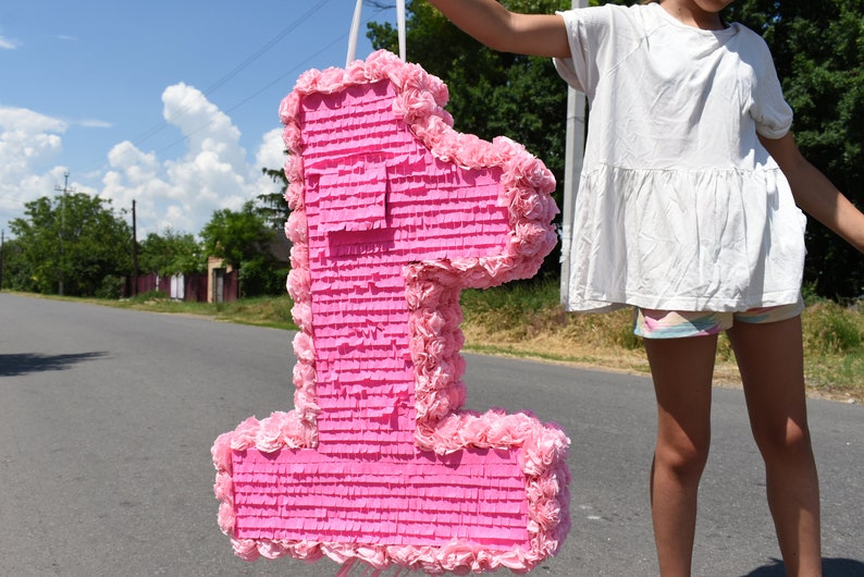 Number One Pinata Pinata Number Birthday Number Large Paper | Etsy