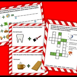 Christmas Scavenger Hunt Advent Event - Etsy