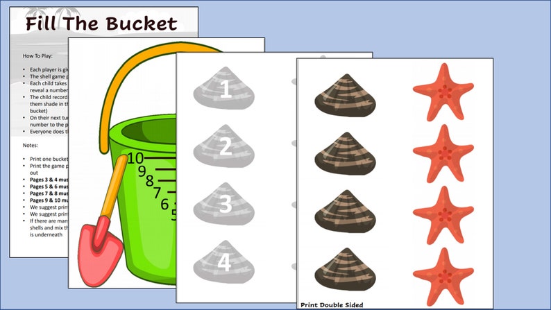 Under the Sea Party Games - Etsy