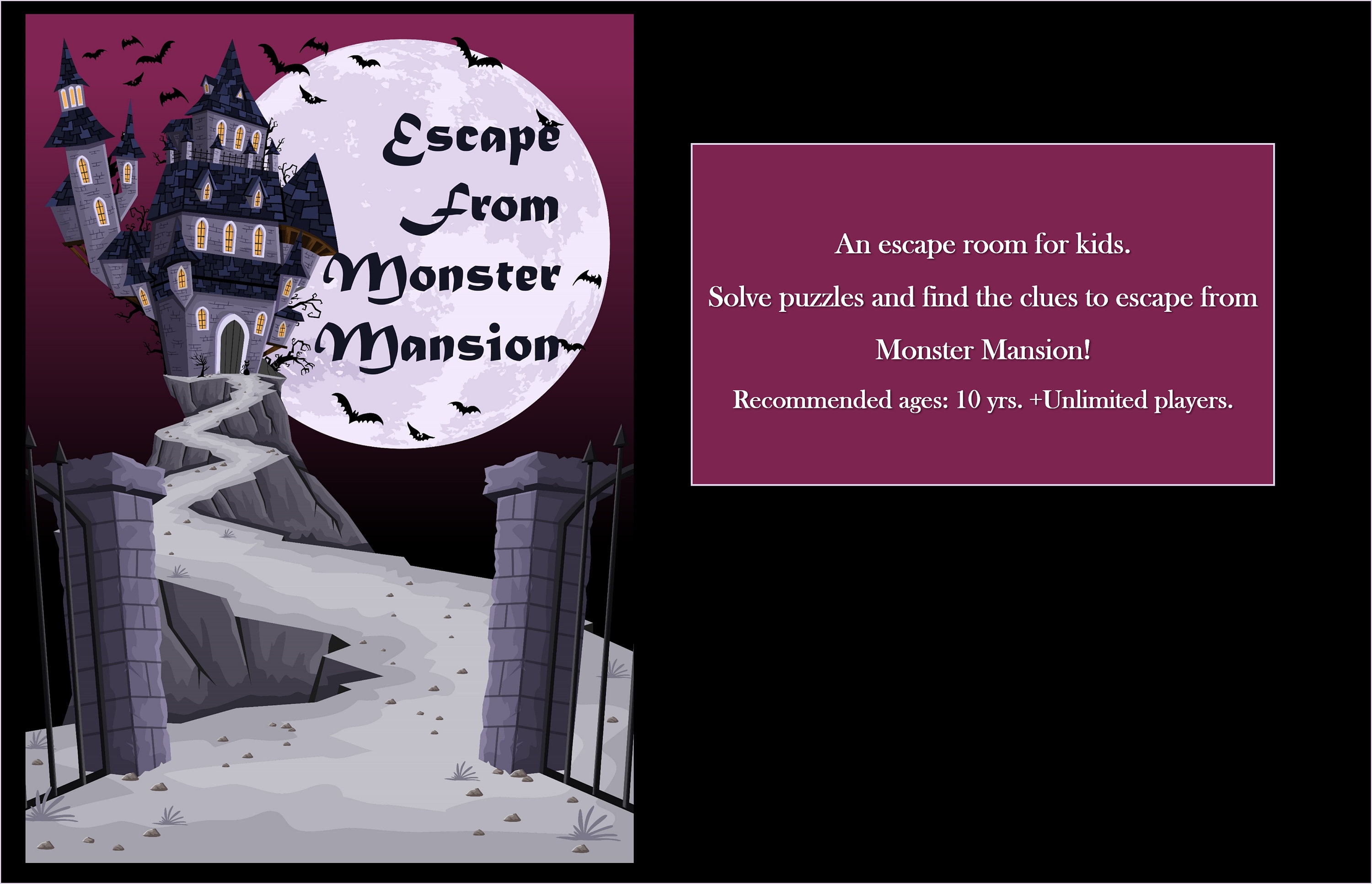 Escape From Monster Mansion - Etsy