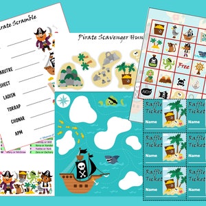 Pirate Party Bundle - Etsy