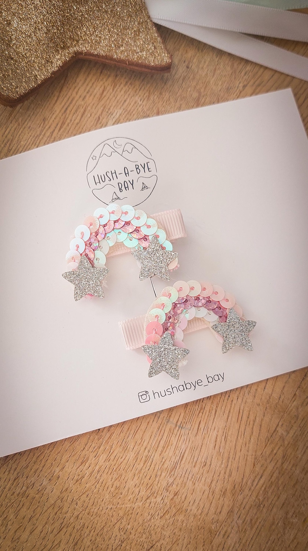 Rainbow Hair Clip, Sequin Rainbow Hair Clip, Girls Hair Clip, Toddler ...