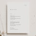 Modern Wedding Menu Template, Wedding Monogram Menu, Wedding Logo Menu ...