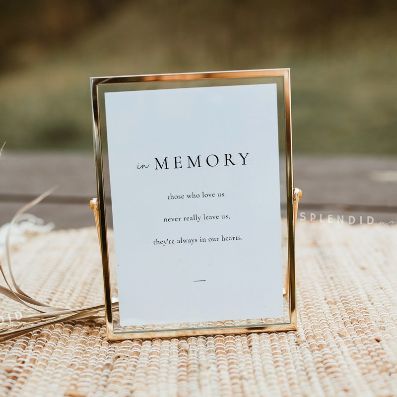 Memory Table Wedding - Etsy