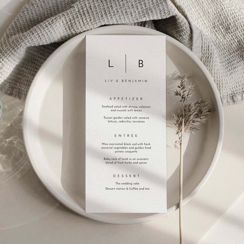 Modern Wedding Logo - Etsy