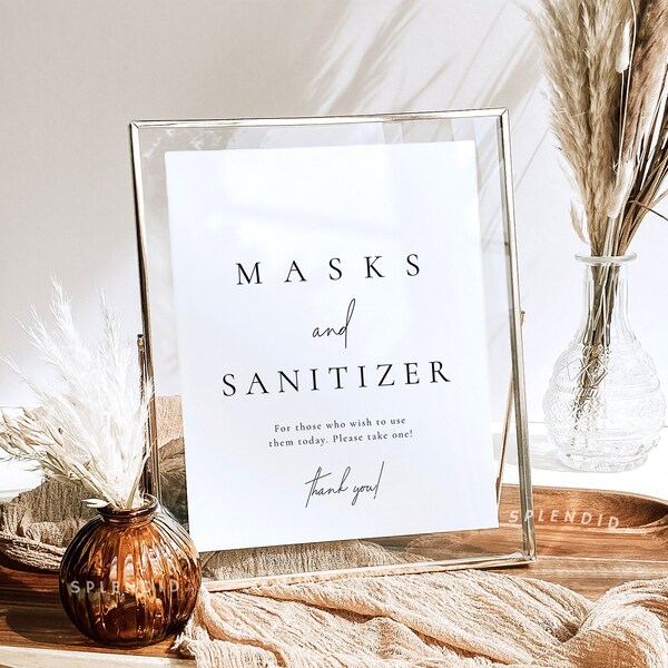 Wedding Mask Sign - Etsy