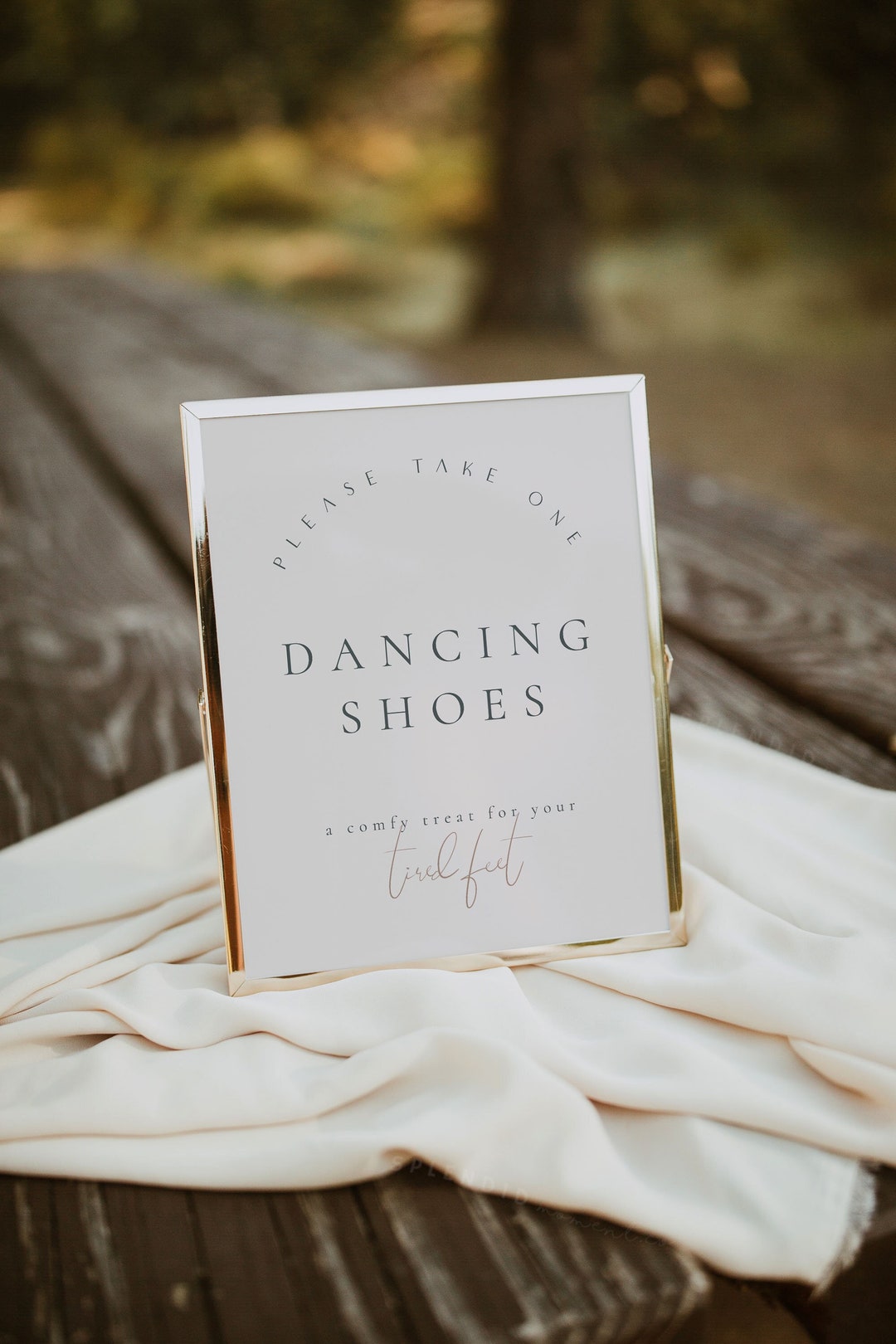 Wedding Dancing Shoes Sign Template: Flip Flop Sign (digital Download ...